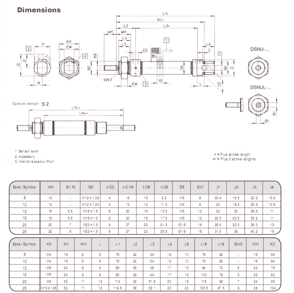 ISO#6432 Air Cylinder