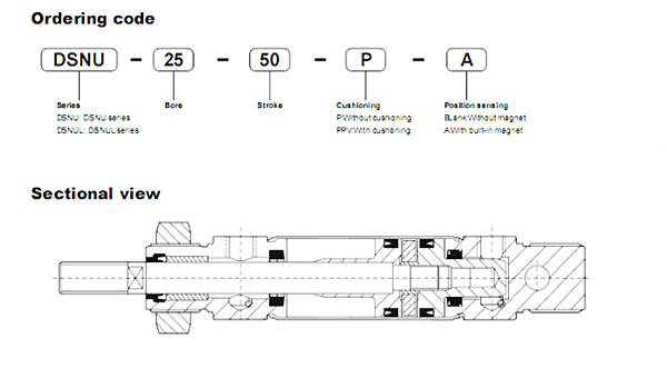 ISO#6432 Air Cylinder