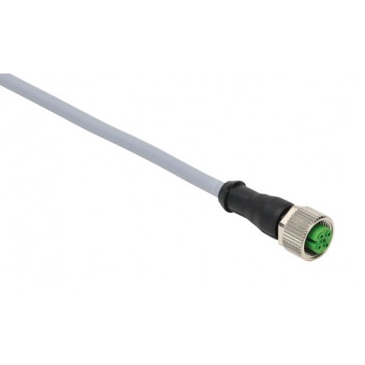 M12 Cbl Female, 4 pole, 10m - 4-Pole Micro (M12) Sensor Cables ...