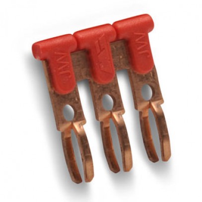 Jumper bar, 3 poles - Terminal Block Jumpers - DIN Rail Mounted ...