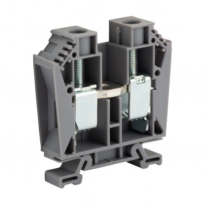 Terminal block 1/0AWG,600V - Single-level terminal blocks - DIN Rail ...