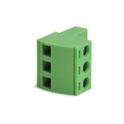 Plug 3 pole green, top entry - Plug-in Terminal Blocks and Plugs - DIN ...