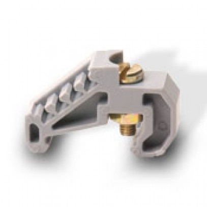 End Bracket for 15mm Rail - Terminal Block End Brackets - DIN Rail ...