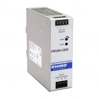 Power Supply 24VDC 5A 120W - DIRECT SELLER OF AUTOMATION AND INDUSTRIAL ...