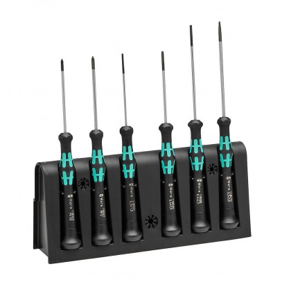 Wera Micro mini scrdrv 6pc - Miniature Screwdrivers - Screwdriving ...
