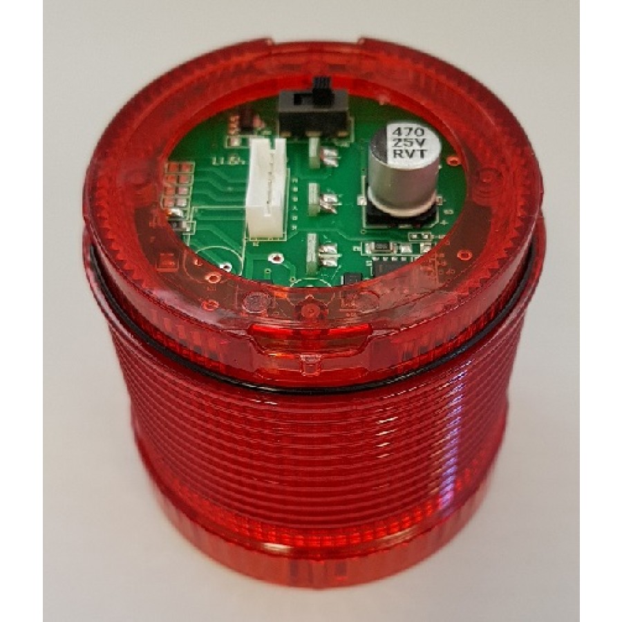 70mm Red Light Module (12-24VDC), - EMA 05 Series 70mm Light Unit (12 ...