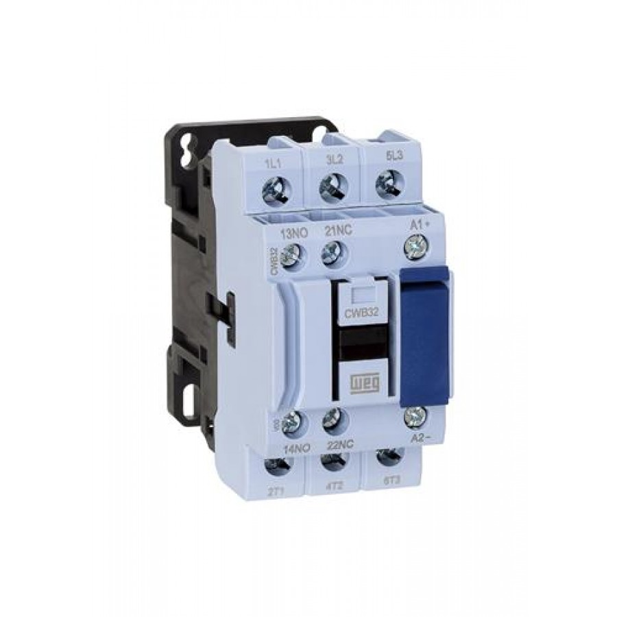 32A contactor 3P 24V dc - CWB Contactors and Overload Relays - WEG ...